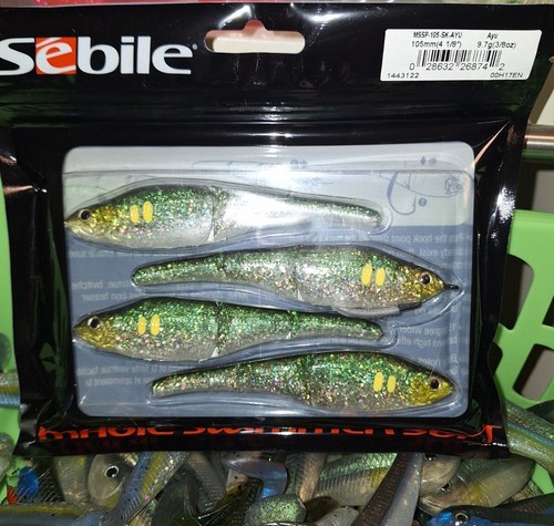 Sebile Magic Swimmer Soft 105 Ayu Swimbaits New | eBay
