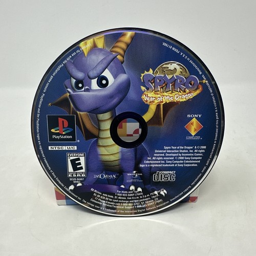 Spyro Year Of The Dragon PlayStation 1 PS1 Game Disc Only Tested | eBay
