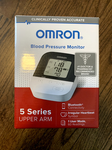 Omron 5 Series Wireless Upper Arm Blood Pressure Monitor - BP7250 | eBay