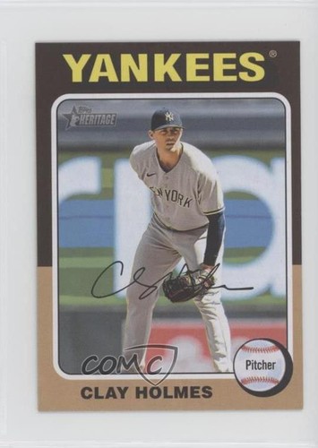 2024 Topps Heritage Mini Clay Holmes #115 | eBay