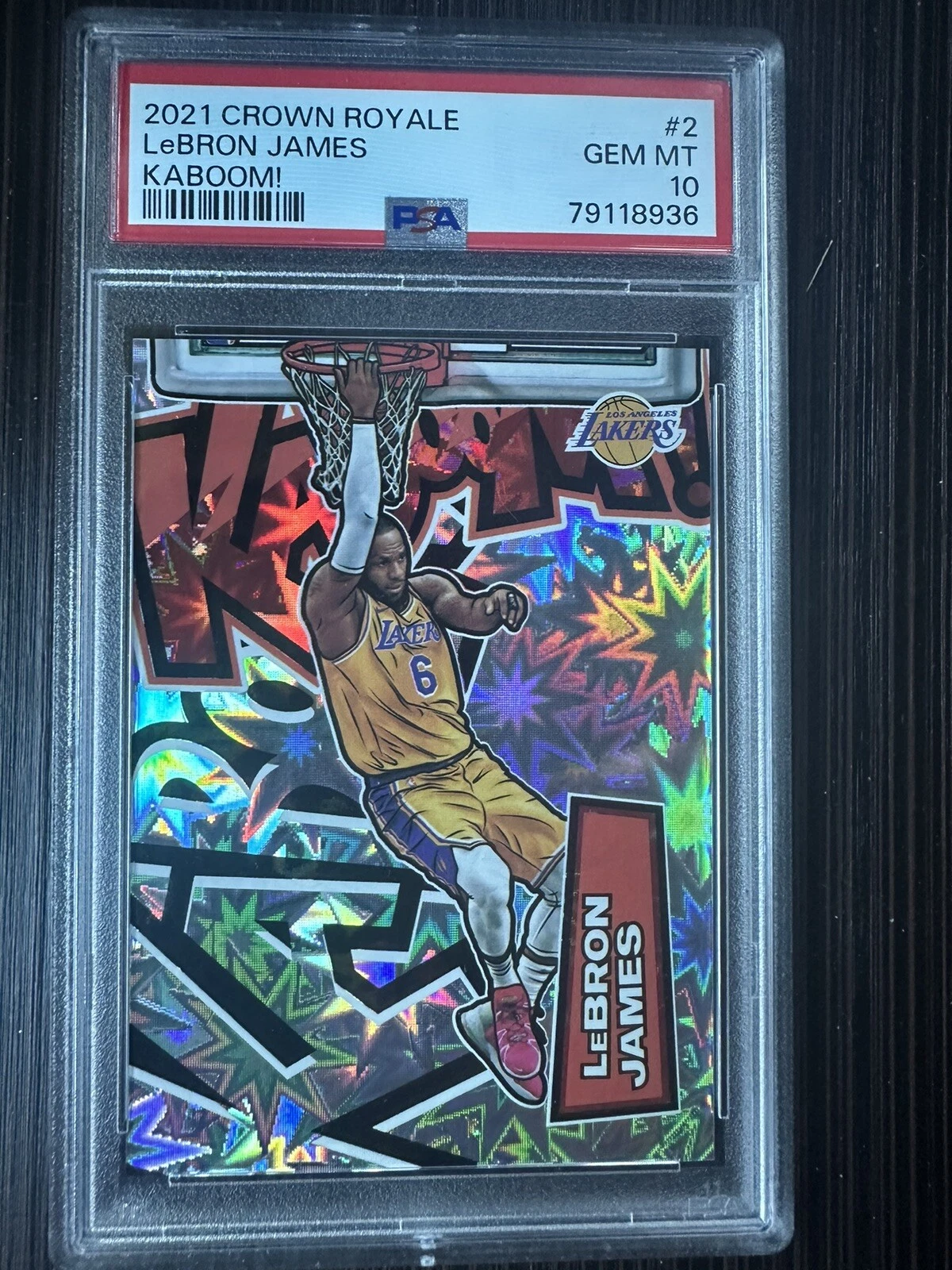 LeBron James 2021 Crown Royale #2 Kaboom! Price Guide - Sports Card ...