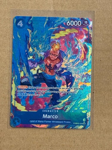 One Piece PRB-02 English Marco PRB02-008 Alt Art Premium Booster The Best Vol.2 | eBay