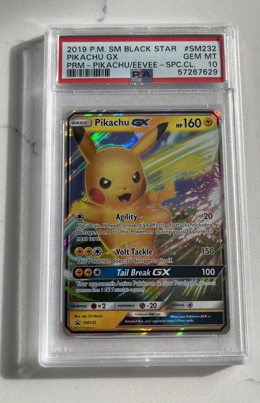 Pikachu GX 2019 Sun & Moon: Black Star Promo #SM232 Special Collection ...