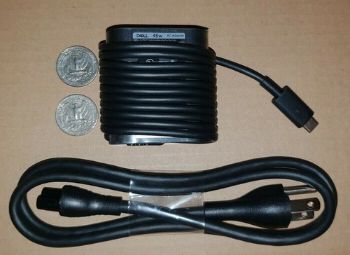 Brand new - Genuine Dell USB-C mini Power adapter Adaptive Voltage ...