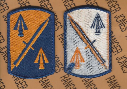 US Army 158th Infantry Brigade INF. BDE. ~3" shoulder patch m/e | eBay