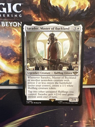 MTG Lord Of The Rings: Tales Of Middle Earth NON Foil Saradoc, Master ...