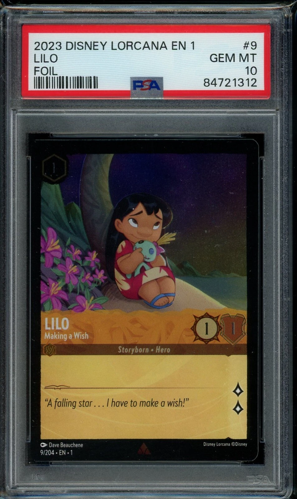 Lilo - Making A Wish 2023 The First Chapter #9/204 Cold Foil Price ...