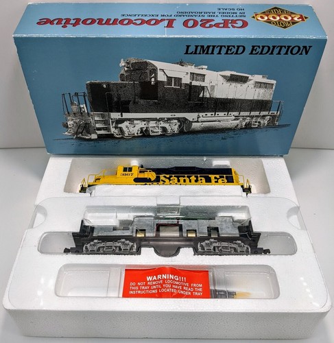 Proto 2000 8106 HO Scale AT&SF GP20 Diesel Locomotive #3167 NIB ...
