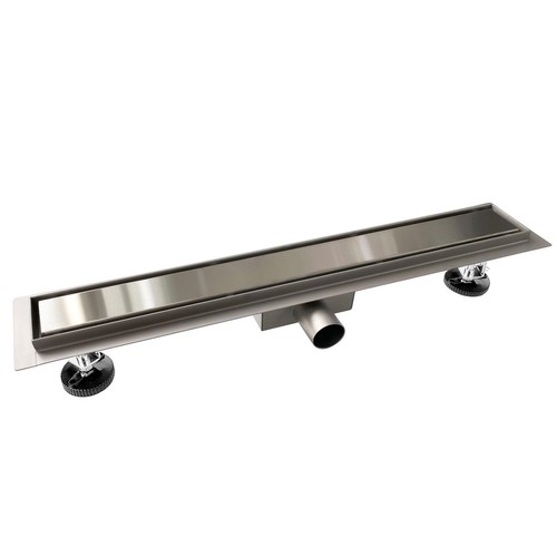 LINEAR SHOWER DRAIN STAINLESS STEEL WETROOM CHANNEL GULLY TRAP WASTE ...
