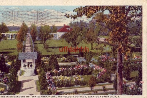 IRISH GARDENS OF "INNISCARRA" CHAUNCEY OLCOTT COTTAGE SARATOGA SPRINGS ...