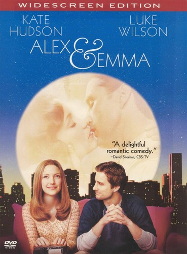 Alex and Emma (DVD, 2003) AMAZING DVD IN PERFECT CONDITION!DISC AND ...