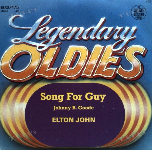 Elton John - Song For Guy / Johnny B. Goode 7" (VG+/VG+) '* | eBay