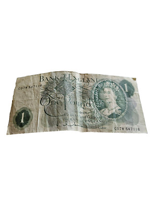 Old One Pound Note for sale | eBay