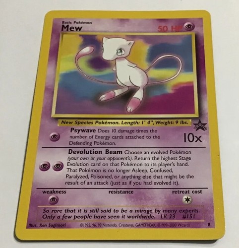 Pokémon TCG 2000 Mew Promo Card | eBay