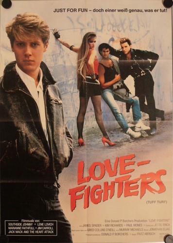 Tuff Turf James Spader German movie poster A1 Love-Fighters | eBay