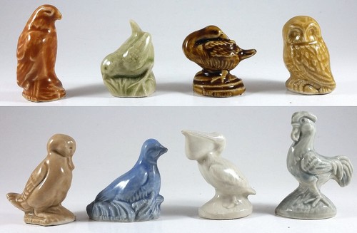 WADE TOM SMITH ABSOLUTELY BIRDS PARTY CRACKERS, 2001 COMPLETE SET OF 8 ...