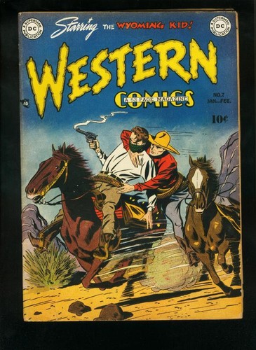 WESTERN COMICS #7 1949-WYOMING KID-RODEO RICK FN- | eBay