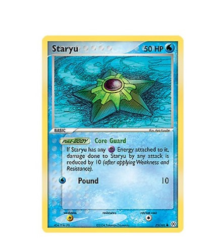Staryu 75/101 EX Hidden Legends Pokemon EXC-NM BUY 2 CARDS GET 1 FREE ...