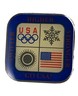 Swifter Stronger Faster Go USA! USA Olympics Enamel Pin Pinback ...