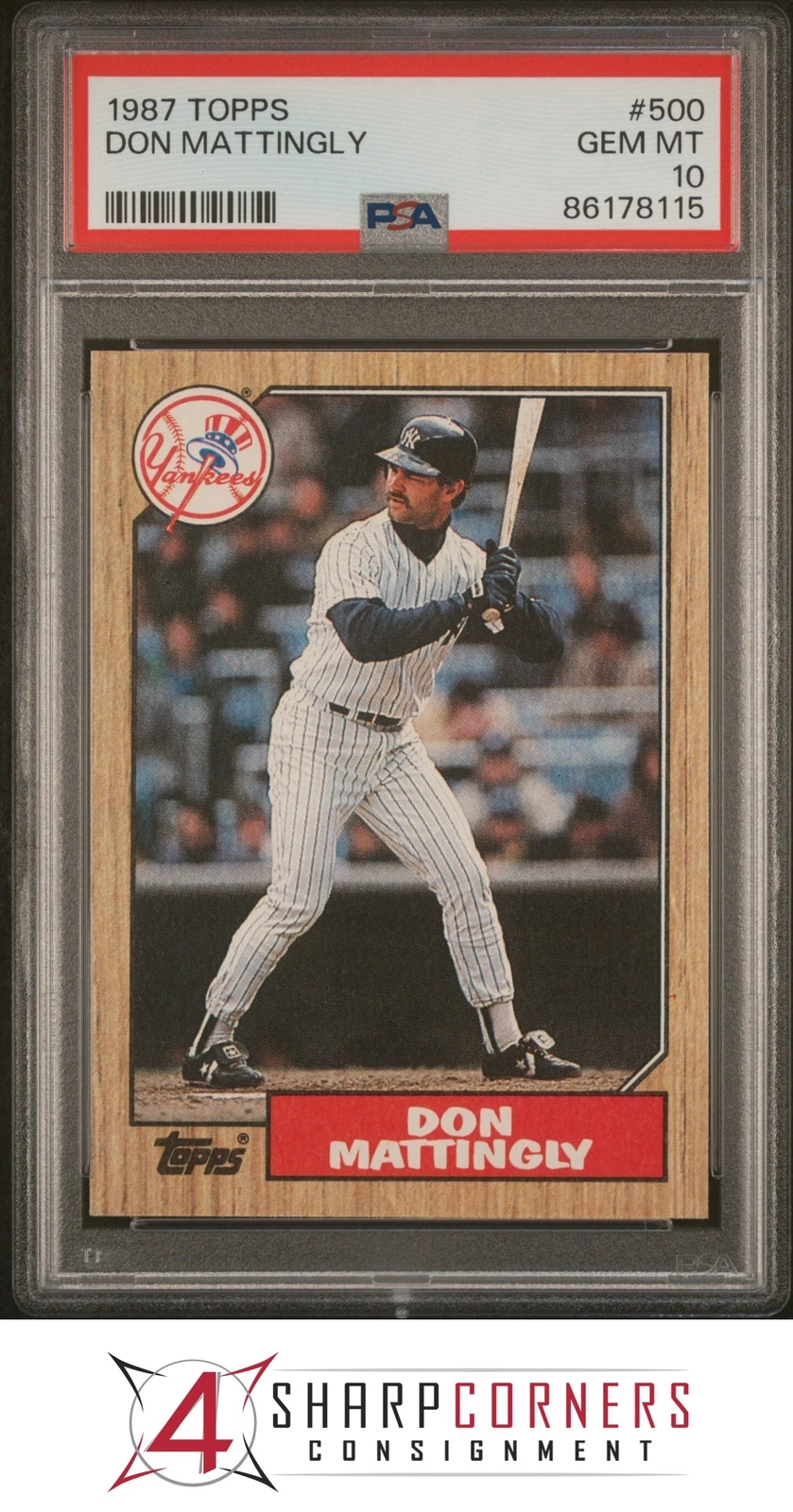 Don Mattingly 1987 Topps #500 Base Price Guide - Sports Card Investor