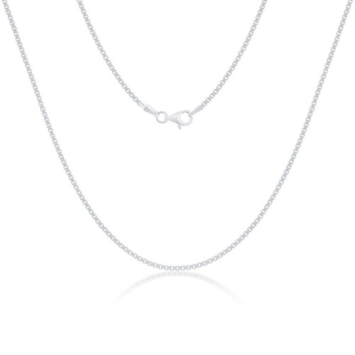 Sterling Silver 1.6mm Box Chain | eBay