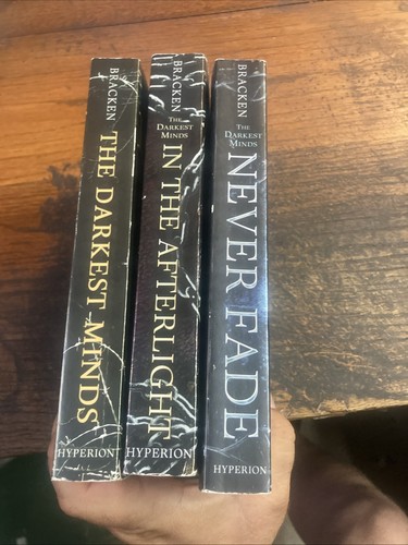 The darkest minds three book lot Alexandra Bracken Gd | eBay