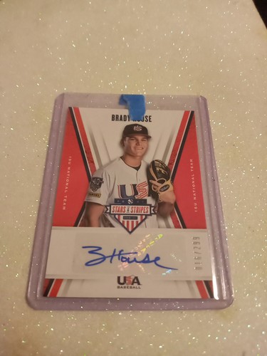 2019 Panini Usa Star&Stripes /299 Brady House Baseball Rookie Auto Card ...