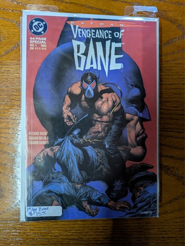 Vengeance of Bane 1st First appearance and Origin BANE 1st Print Batman ...