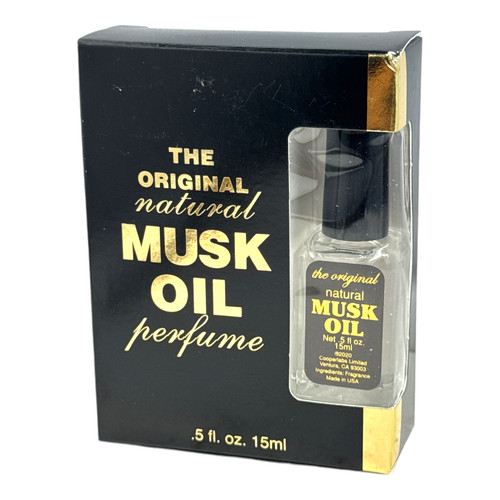 The Original Natural Musk Oil Perfume .5fl.oz./15ml New In Box ...