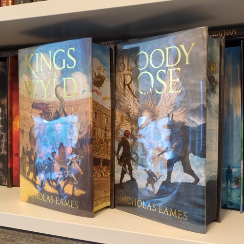 The Band Duology by Nicholas Eames BROKEN BINDING, SPRAYED EDGES, FIRST ...