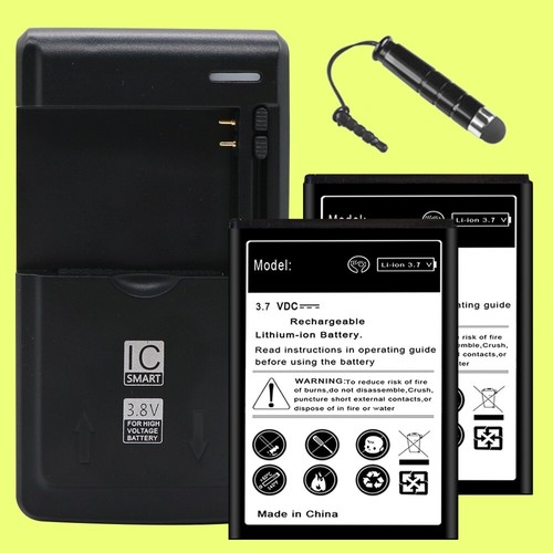 High-Performance 3020mAh Battery Extra Charger fits Samsung Exhibit 4G ...