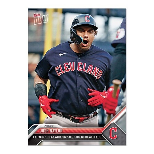 2023 Topps Now MLB #582 Josh Naylor Cleveland Guardians - IN HAND | eBay