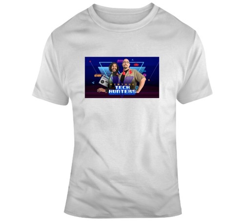 Vintage Tech Hunters Fun Tv Show Video Games Retro Fan T Shirt | eBay