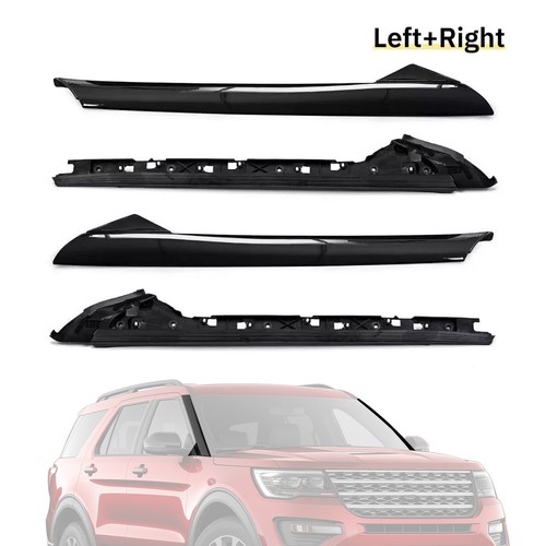 4Pcs For 2011-2019 Ford Explorer Left & Right Windshield A-Pillar ...
