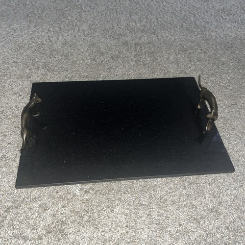 Michael Aram Marble Cheese Board Plate Cat Charcuterie Tray | eBay