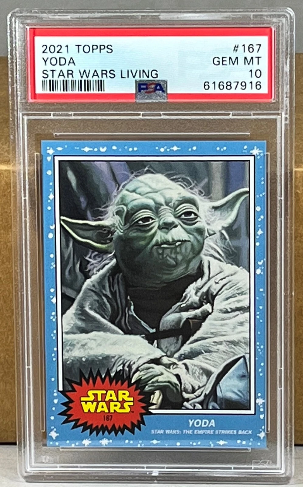 Yoda 2021 Topps Living #167 Base (Print Run: 5,157) Price Guide ...