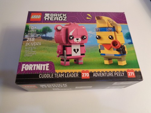 LEGO 40760 BrickHeadz Fortnite Adventure Peely & Cuddle Team Leader ...