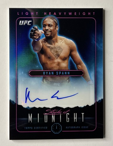 2024 Topps Midnight UFC - Stroke of Midnight Autographs #SMA-RSN Ryan ...