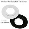 Lampshade Ring Adaptor Ceiling Light Reducer Washer Shade Light Fitting ...