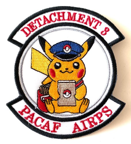 USAF PACAF AIRPS Air Postal Squadron DET.3 parody Patch with taped | eBay