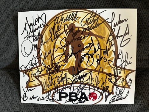 26 Hall Of Fame Professional Bowlers Signed 8 X 10 Photo Pba Bowling ...