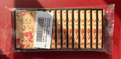 gucci bloom Eau De Perfume Intense Samples 1.5ml /12unit | eBay