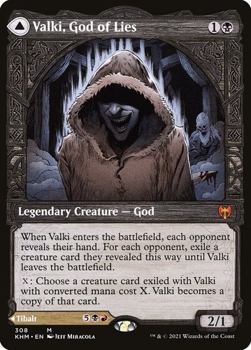 MTG Magic the Gathering Valki, God of Lies (308/552) Kaldheim NM | eBay
