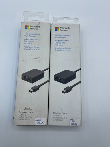 Microsoft 1554 Mini DisplayPort to VGA Adapter Surface Pro 3 4 for sale ...