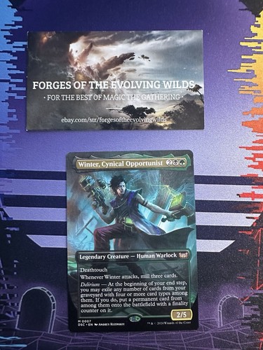 Winter, Cynical Opportunist Borderless - Duskmourn House of Horror DSK ...