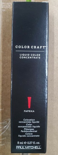 PAUL MITCHELL COLOR CRAFT PAPRIKA LIQUID COLOR 8ML | eBay