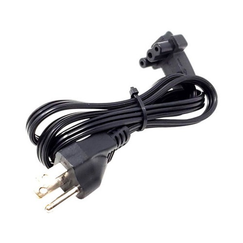 3 prong Flat/Straight AC Power Cord Cable For Dell PA-10 PA-12 Charger ...