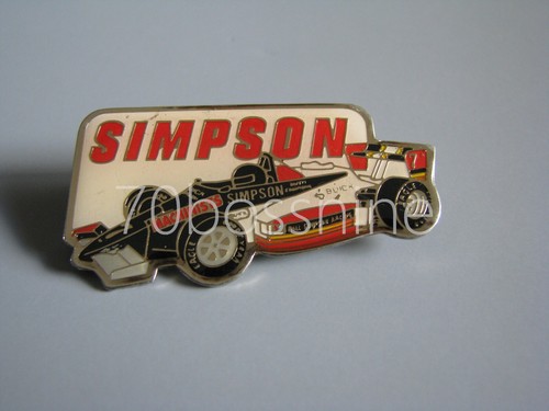 SIMPSON RACING MACHINISTS INDY CAR RACING HAT PIN LAPEL PIN | eBay