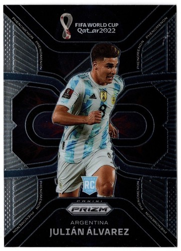 2022 Panini Prizm FIFA World Cup Qatar Phenomenon JULIAN ALVAREZ 30 ...