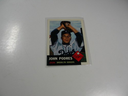 John Podres 1953 Topps Ultimate Archives (Reprint) card #263 | eBay